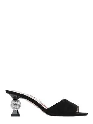 ROGER VIVIER Sandals In Soft Leather - Black