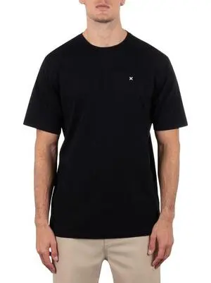 Hurley Icon Logo T-shirt Black