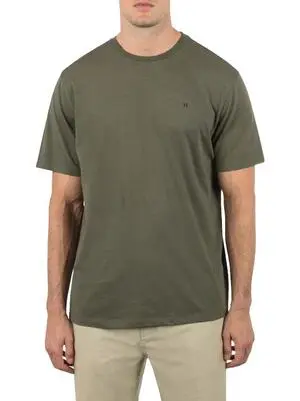 Hurley Icon Logo T-shirt Olive