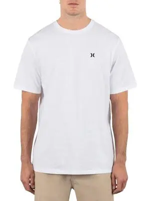 Hurley Icon Logo T-shirt White