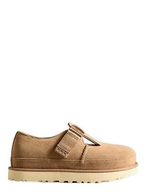 UGG Goldenstar Mary Jane Slip-On Clogs Chestnut
