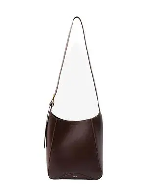 Soeur Uma Mini Leather Cross-body Bag - Chocolat