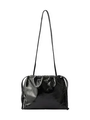 Soeur Suzette Patent-leather Shoulder Bag - Noir