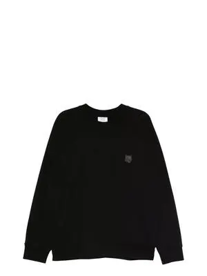Maison Kitsuné Fox-head Patch Sweatshirt - Black