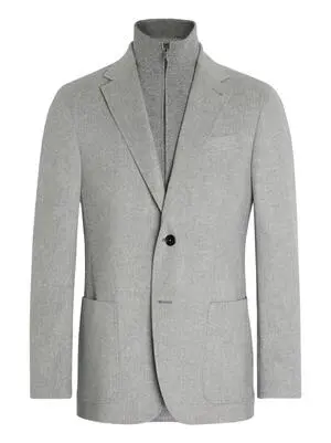 Zegna Oasi Cashmere Blazer - Grey