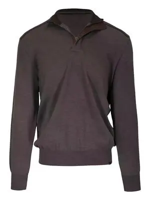 Paul & Shark High-Neck Sweater Brown