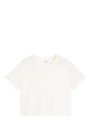 Maison Kitsuné Embroidered T-shirt - Neutrals