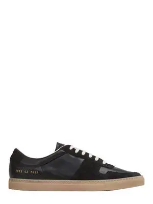COMMON PROJECTS Leather And Suede Sneakers - Black