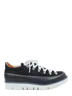 FRACAP Indian Lace-up Low-top Boots - Black
