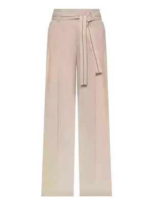 Peserico Pleated Wide-leg Trousers - Neutrals