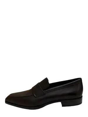 TOD'S Penny Leather Loafers