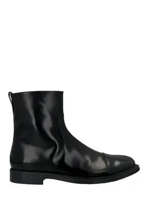TOD'S Leather Boots - Black