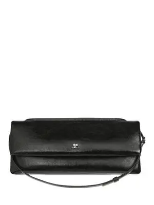 COURREGES Naplack Leather Shoulder Bag