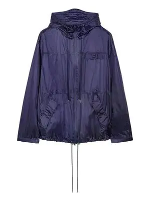Ports 1961 Hooded Drawstring Jacket - Blue