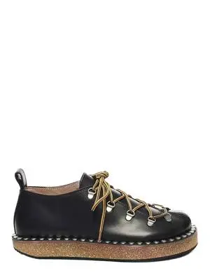 Loewe Lace-up Studded Sneakers - Black