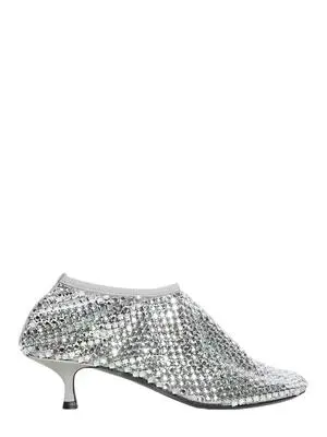 Christopher Esber 50mm Crystal-embellished Heeled Pumps - Grey