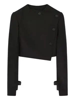 COURREGES Buttoned Jacket - Black