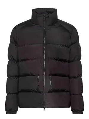 Moncler Quilted High-neck Jacket - Black