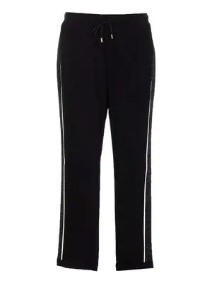 Liu Jo Metallic-paneled Track Pants - Black