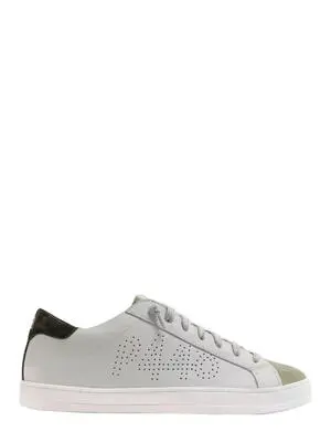 P448 John Perforated Sneakers - White