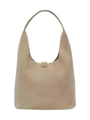 Simkhai Khai Suede Shoulder Bag - Neutrals