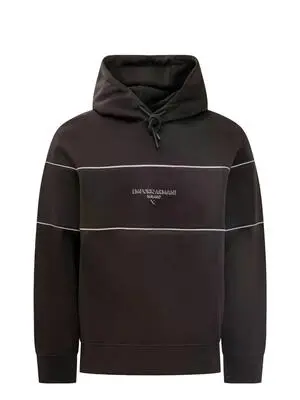 Emporio Armani Long-sleeve Hoodie - Black