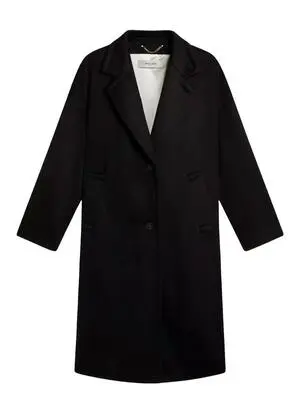 GOLDEN GOOSE Single-breasted Welt-pocket Coat - Black