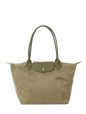 Longchamp Le Pliage Green M Shoulder Bag Khaki