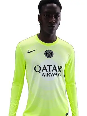Nike Paris Saint-germain 2025/26 Stadium Goalkeeper Third Dri-fit Soccer Replica Jersey - Yellow