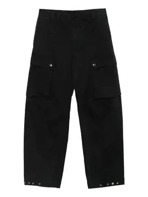 Dolce & Gabbana Cargo-pocket Button-fastening Trousers - Black