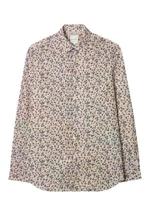 Paul Smith Scattered Daisy-print Shirt - Pink