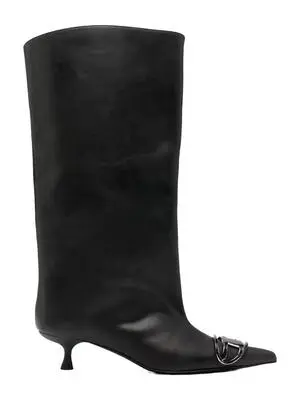 DIESEL 40mm D-venus Kb Tube Boots - Black