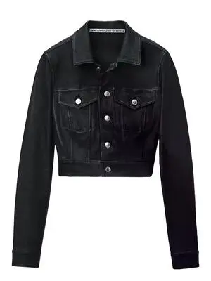 ALEXANDER WANG Button-Fastening Trucker Jacket