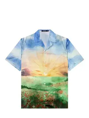 NAHMIAS Summerland Sunset Shirt - Blue