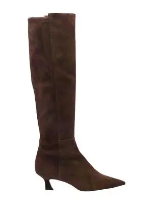 STUART WEITZMAN Suede Boots - Brown
