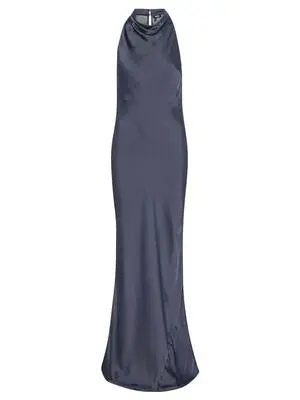 ROTATE BY BIRGER CHRISTENSEN Lace-insert Maxi Dress - Blue