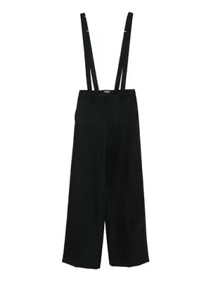 DONDUP Wool Trousers - Black
