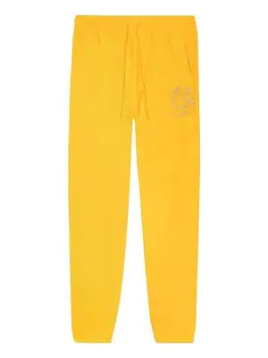 BILLIONAIRE BOYS CLUB Astronaut-print Heart-mind-unity Joggers - Yellow