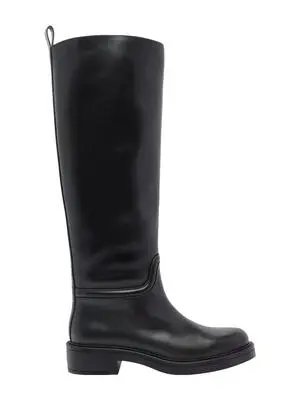 STUART WEITZMAN Leather Boots - Black