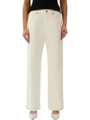 P.a.r.o.s.h Cotton Trousers - White