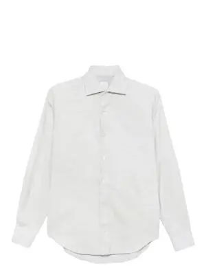 Eleventy Long-sleeve Button-up Shirt - Grey