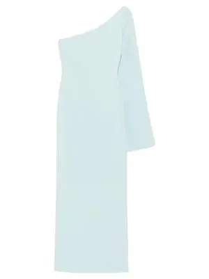 Solace London One-shoulder Midi Dress - Blue
