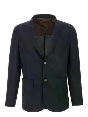 BARBA NAPOLI Two-button Blazer - Blue