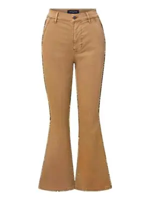 Veronica Beard High-rise Flare Jeans - Brown