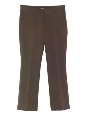 CAMBIO Cropped Trousers - Brown