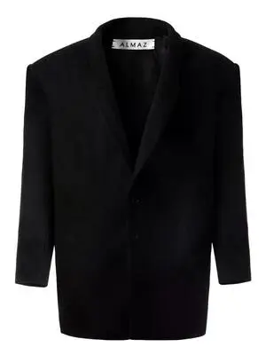 ALMAZ Trapeze Single-Breasted Coat