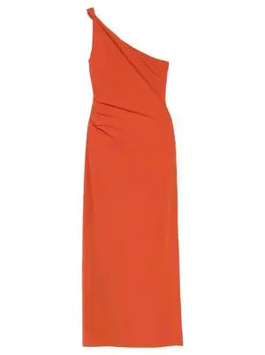 Sir The Label Rossana One-shoulder Maxi Dress - Orange