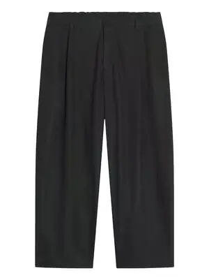 MAISON KITSUNÉ Pleated Cotton Trousers