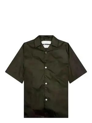 JIL SANDER Short-sleeve Button-up Shirt - Green