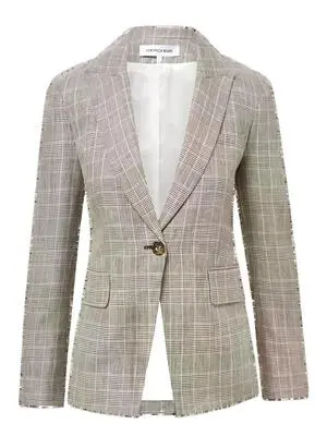 VERONICA BEARD Veronica Beard Obie Dickey Plaid Blazer